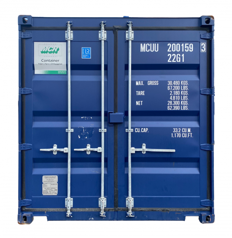 20 fots container - MCR : MCR